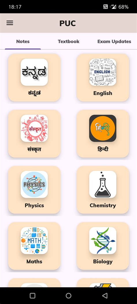 Second Puc Notes And Textbooks Apk Per Android Download
