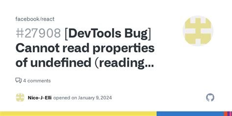 Devtools Bug Cannot Read Properties Of Undefined Reading Concat · Issue 27908 · Facebook