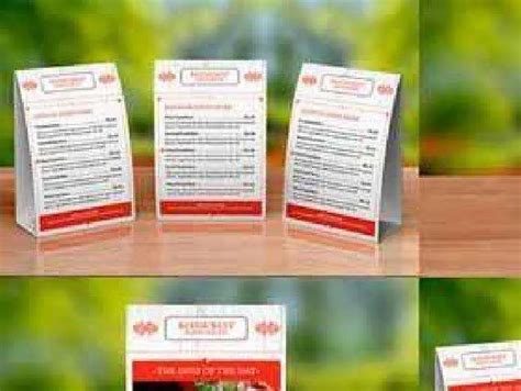 Classy Food Menu 130631 Freepsdvn