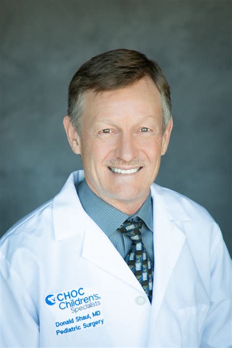 In The Spotlight Dr Donald Shaul Choc Pediatrica