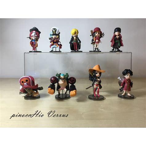One Piece Amine Figure Red Shirt Vol2 9pcs Shopee Malaysia