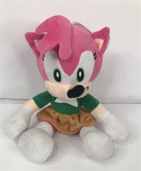 Sonic The Hedgehog Plush Toy Amy Rose Plush Toy Sonic Plushies Stuffed