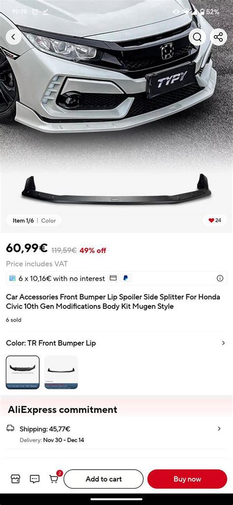 Mugen Fk8 Front Lip Conversion For Fk7 2016 Honda Civic Forum 10th Gen Type R Forum Si