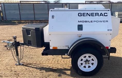 20 Kw Generac Generac Mlg20 Trailer Mounted Diesel Generator 2015