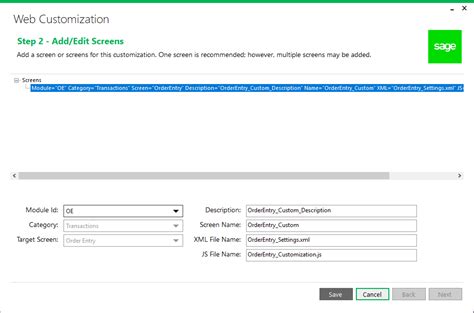How To Modify Standard Ui In Sage 300 C Using Customization Wizard