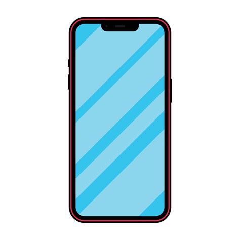 Estilo De Dibujos Animados De Teléfonos Inteligentes 16283734 Vector En
