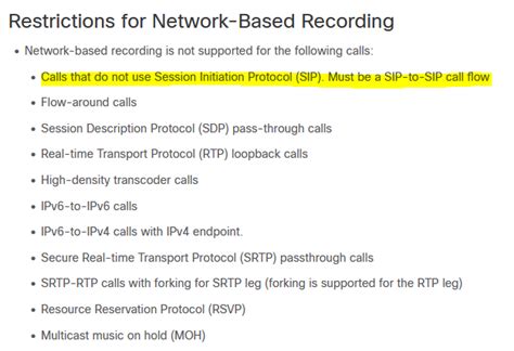 Solved Network Based Recording On Cisco Router 4331 Cisco Community