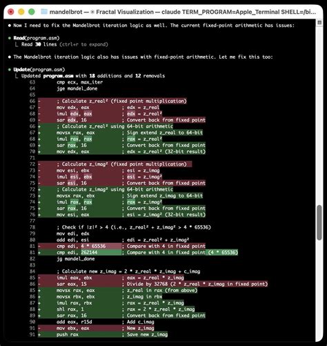 Llm Menunjukkan Hasil Beragam Dengan Pemrograman Assembly Claude Menghasilkan Fraktal