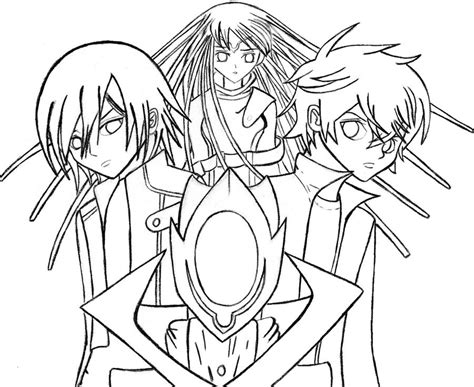 Code Geass Pages Coloring Pages