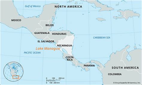 Lake Managua Nicaragua Map Location And Facts Britannica