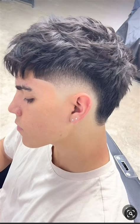 Burst Fade Textured Fringe