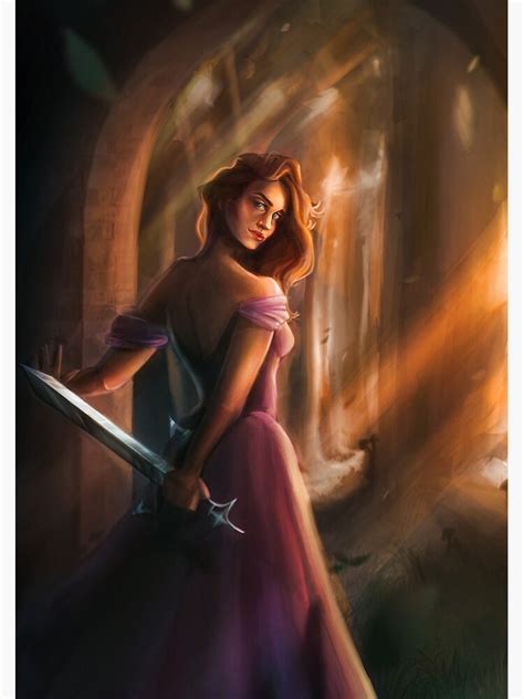 Dagger Princess Poster For Sale By Ipazilustra Redbubble