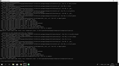 проблема с Django Выводит ошибкуimporterror Cannot Import Name