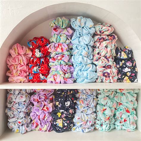 Jual Falette Korean Scrunshies Style Disney Princess Shopee Indonesia