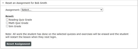 Simulations Resetting A Quiz Or Simulation Vb Essentials