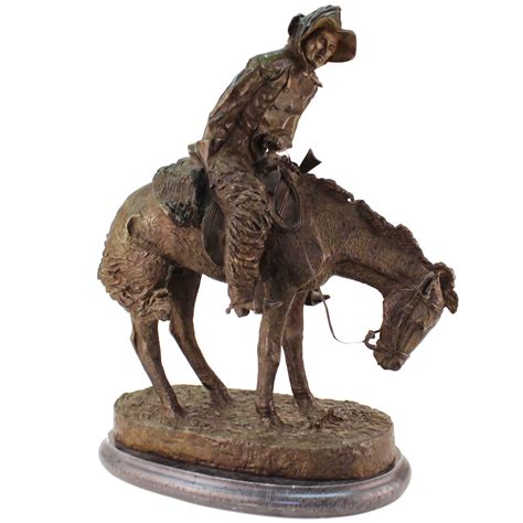 Frederic Remington Norther Bronze Sculpture At 1stdibs Remington