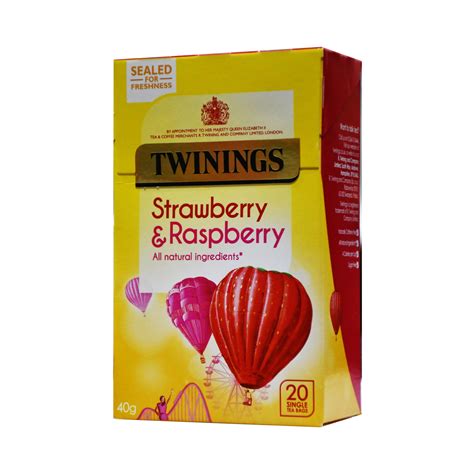 Twinings Strawberry And Raspberry Tea 20 Teabags Online At Best Price