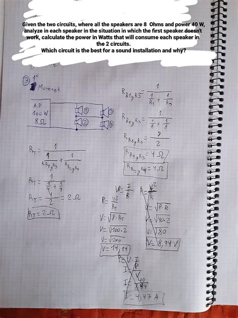 Physics Circuits I Have Problems Between Parallel And Serial