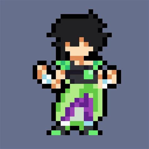 Mini Broly Sprite By Ironnick12 On Deviantart