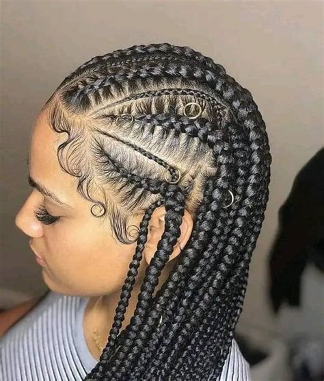 15 Photos Stylish Cornrow Braid Designs Trendy Braided Hairstyles