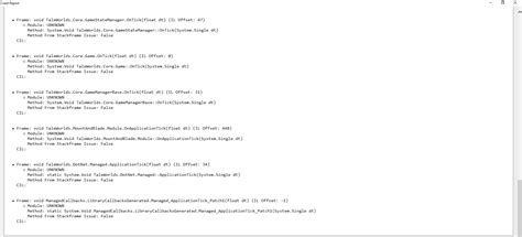 system nullreferenceexception incomprehensible crash without an