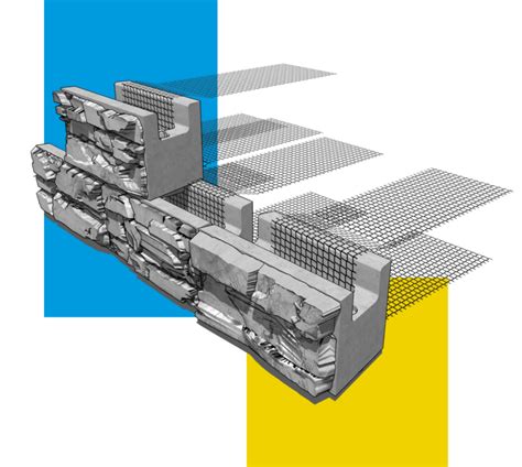 Positive Connection Retaining Wall Design Magnumstone®