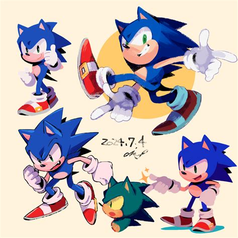346703 Safe Artist Aimf0324 Sonic The Hedgehog Sonic Hedgehog