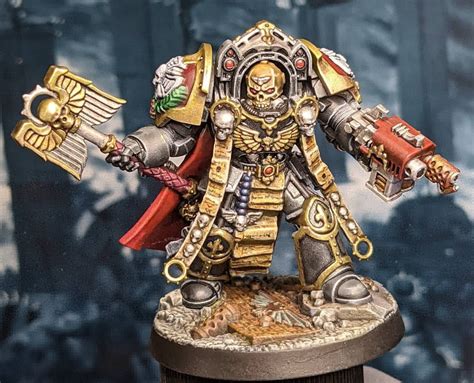 Chaplain In Terminator Armor Warhammer40k