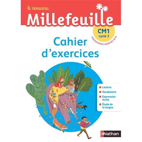 Le Nouveau Mille Feuilles Cm1 Cahier Dexercices Isleden