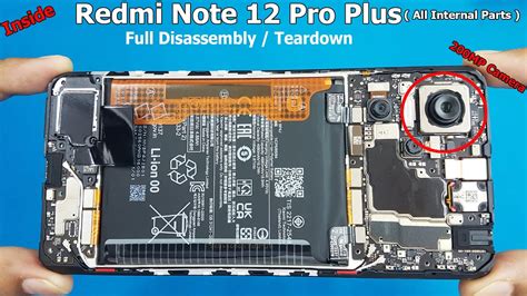 Redmi Note 12 Pro 5g Disassembly Teardown How To Open Redmi Note