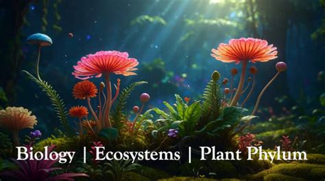 Plant Phyla Classification And Vascular Systems Biology Ecosystems Powerpoint