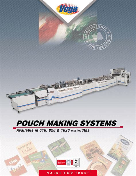 Pouch Making Systems