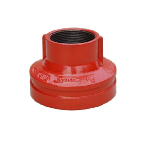 Ductile Iron Grooved Fitting Grooved Concentric Reducer With Female