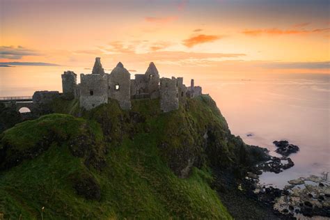 Dunluce Castle Sunset Patrimoine