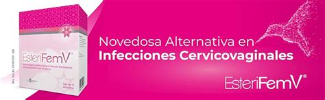 Esterifem V Gel Intimo Antiséptico Para Infecciones Vaginales Con 10