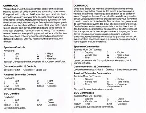 Commando Software Details Plus4 World