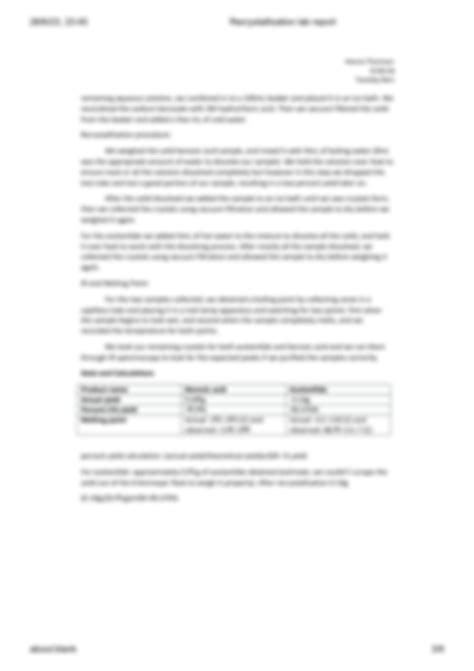 SOLUTION Recrystallization Lab Report Organic Chemistry Laboratory I