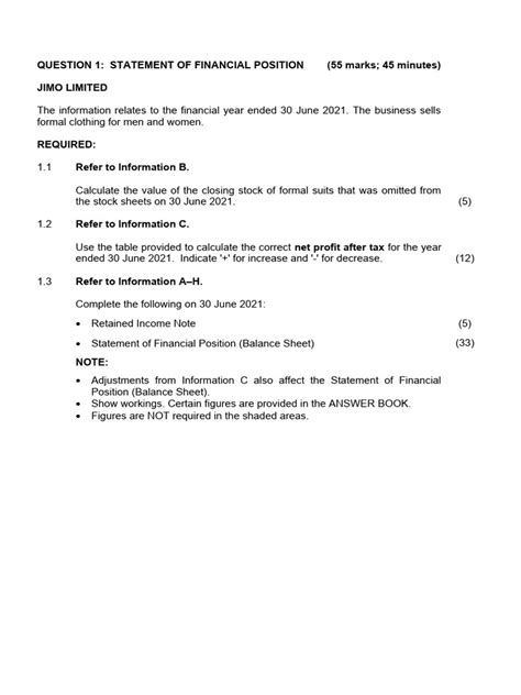 Financila Statements 2023 Final Pdf Dividend Depreciation