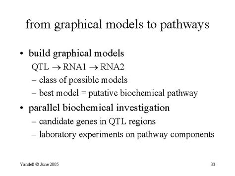 Bayesian Analysis Of Microarray Traits Arabidopsis Microarray Workshop