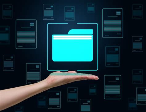 Premium Photo Concept Of Document Flow In The Company Transition To