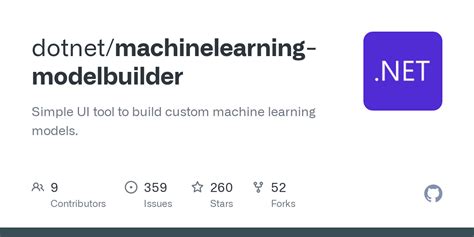 Issues · Dotnetmachinelearning Modelbuilder · Github