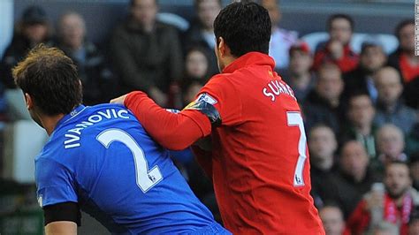 Suarez Facing Big Ban For Biting Chelseas Ivanovic Cnn