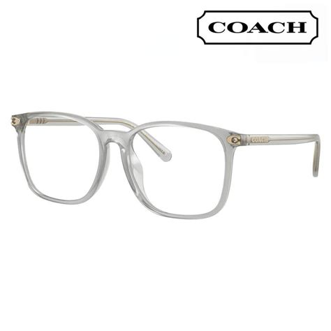 度なし1 55レンズ交換 0円 コーチ メガネ フレーム Hc6254bd 5614 55 Coach スクエア セル アジアンデザイン レ