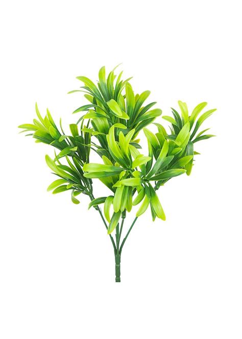 Pack Of 20 Fake Mohawk Plant Ubizfloral
