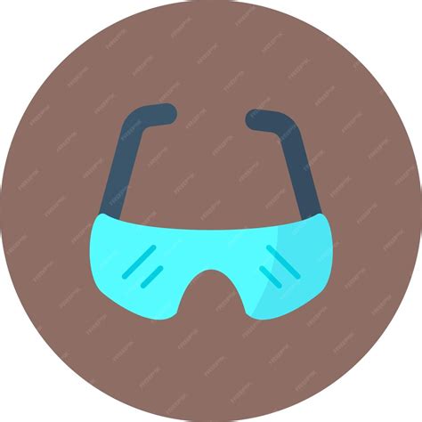 Premium Vector Eye Protector Flat Illustration