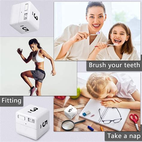 3 Pieces Cube Timergravity Sensorflip Timerchil Grandado