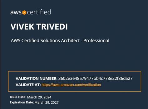 Passed Aws Solutions Architect Pro Exam With Persistence Vivek Trivedi Posted On The Topic