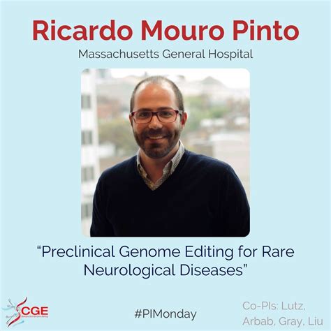 Somatic Cell Genome Editing Consortium On Linkedin Pimonday