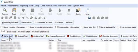 Systmone Account Setup Create Clinical Staff Member Engage Health