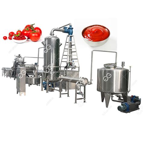 Small Industry Tomato Pasata Tomato Ketchup Plant Line Machine Small